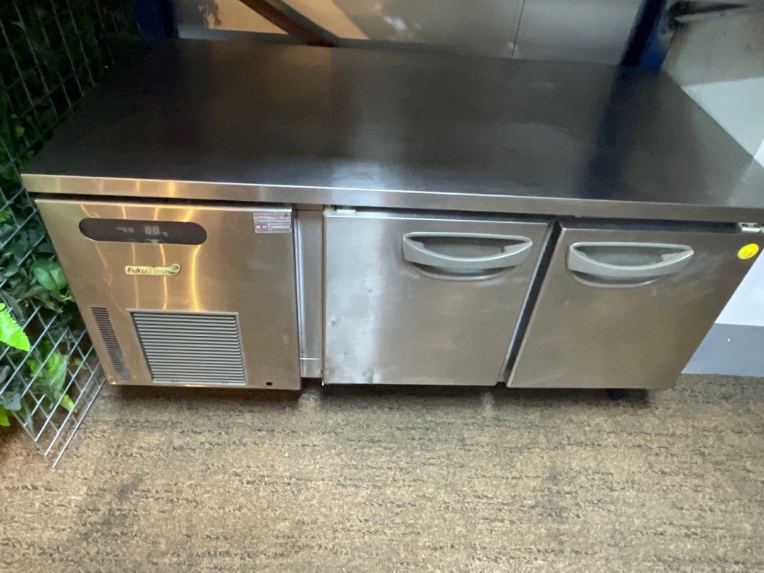 Fukushima 2 door chef base counter chiller, TV & Home Appliances ...