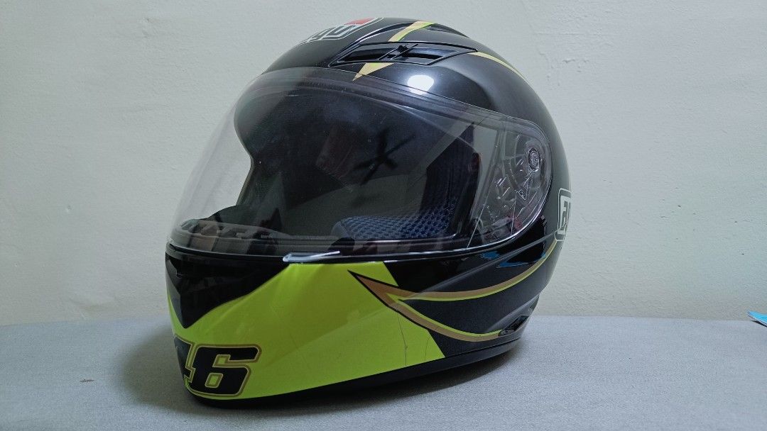 Agv k3 vr46 gothic, Auto Accessories on Carousell