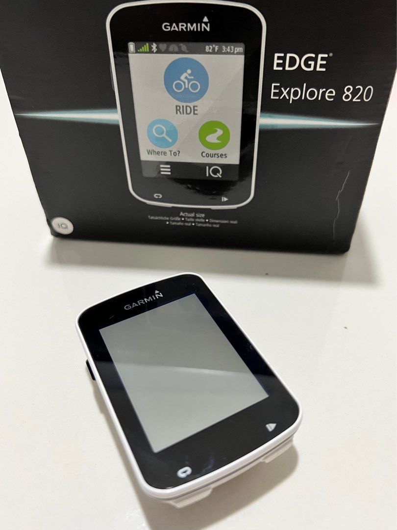 Garmin Edge 820 Touch Screen, Sports Equipment, Bicycles & Parts ...
