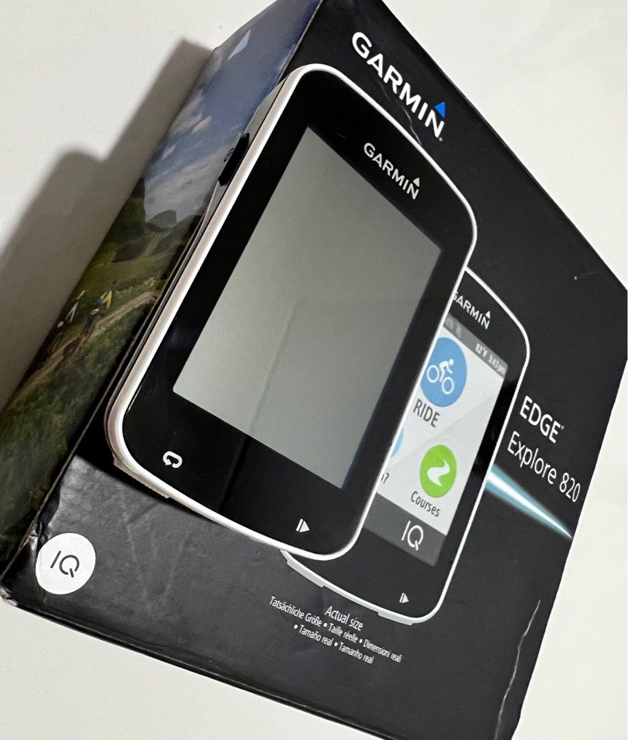 Garmin Edge 820 Touch Screen, Sports Equipment, Bicycles & Parts ...