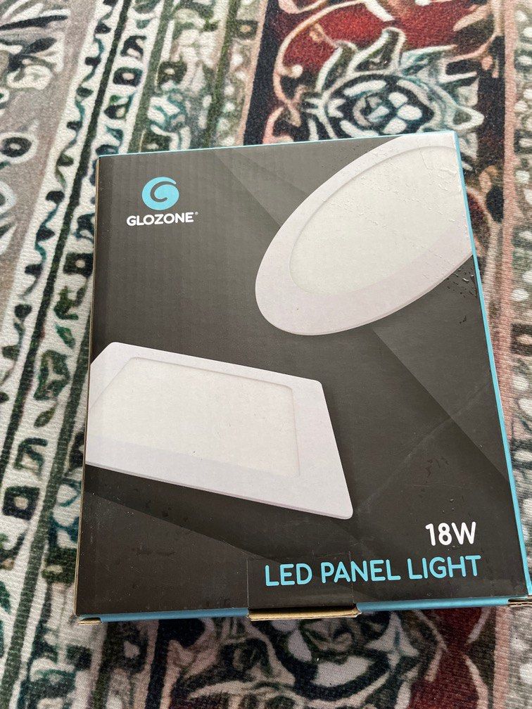 Glozone 18w Led Panel Light, Furniture & Home Living, Lighting & Fans ...