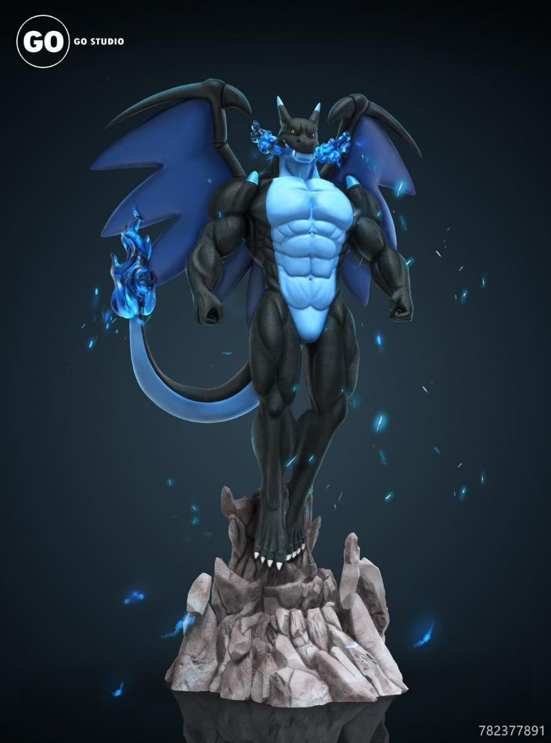 Go Studio - Black Charizard X, Hobbies & Toys, Toys & Games on Carousell