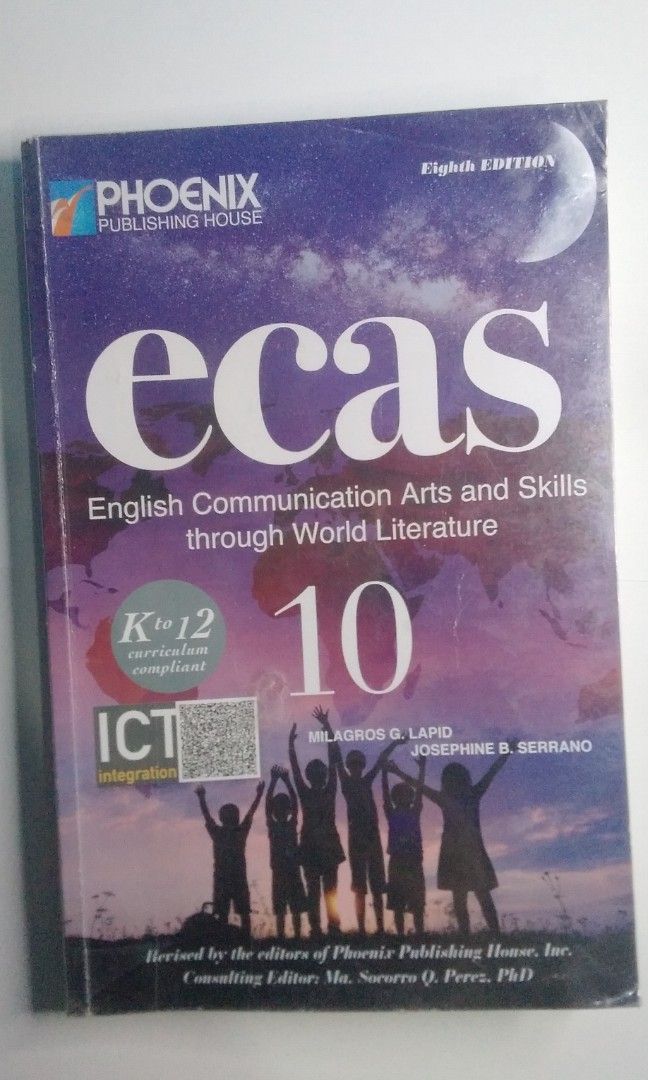 Grade 10 ENGLISH TEXTBOOK - English Communication Arts and Skills through World Literature 10 ...