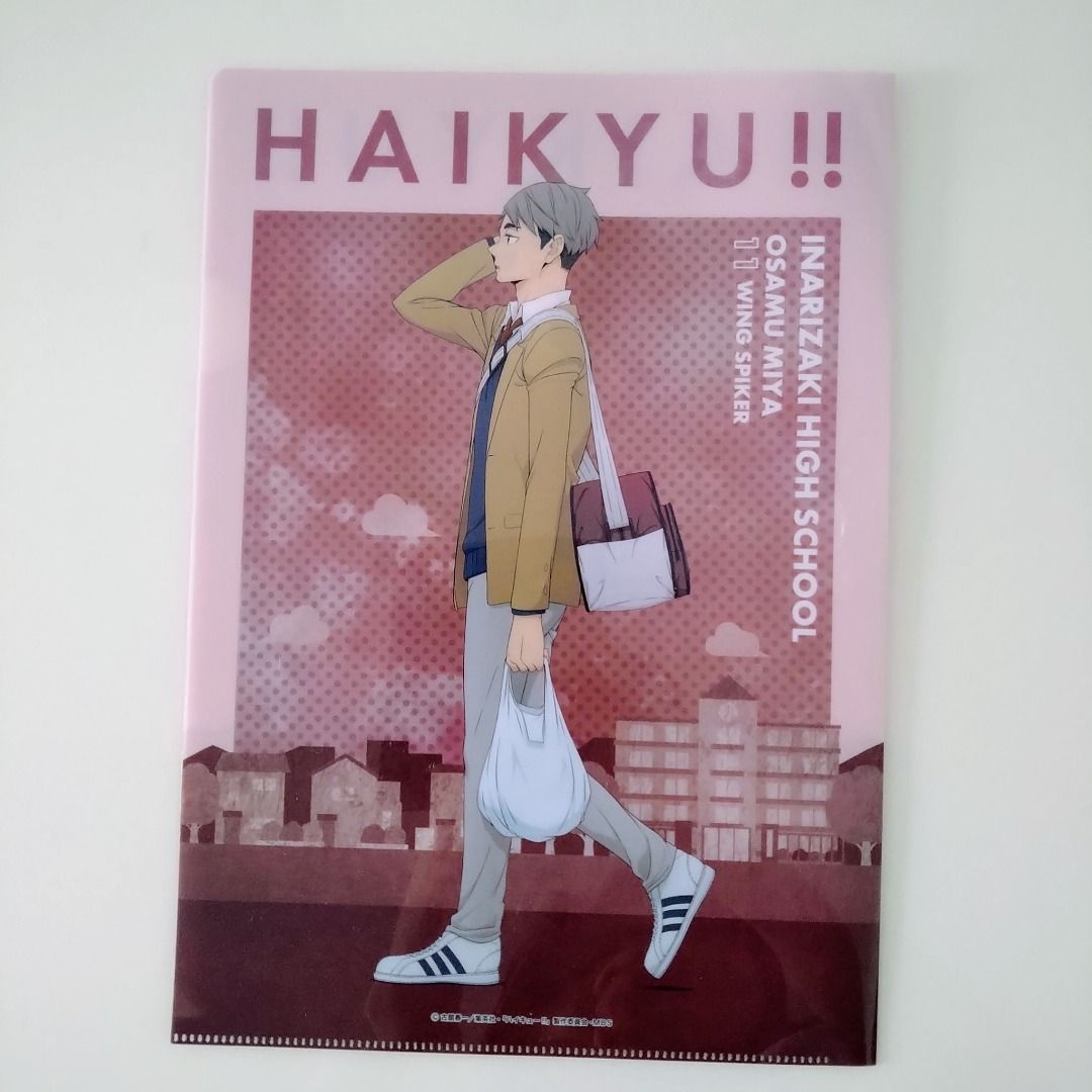 Haikyuu! To The Top Jump Shop Exclusive Inarizaki A4 Anime Clear File ...