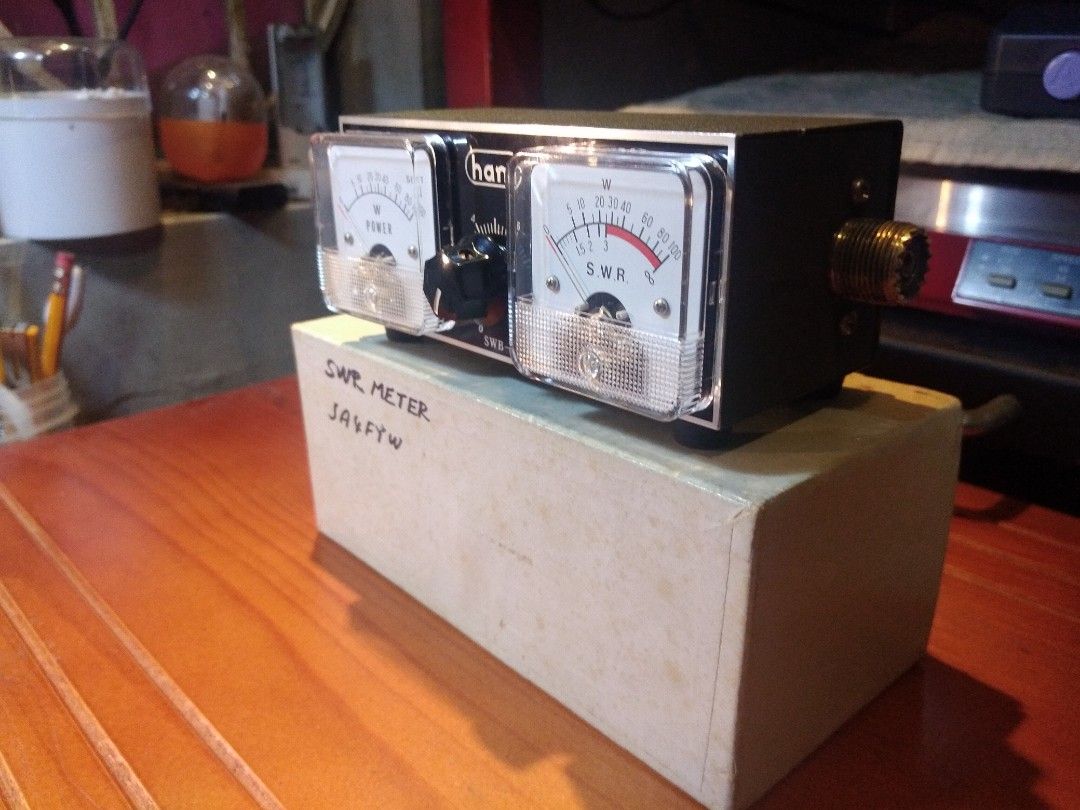 Ham SWB-2 Analog Radio SWR POWER METER, Audio, Other Audio Equipment on Carousell