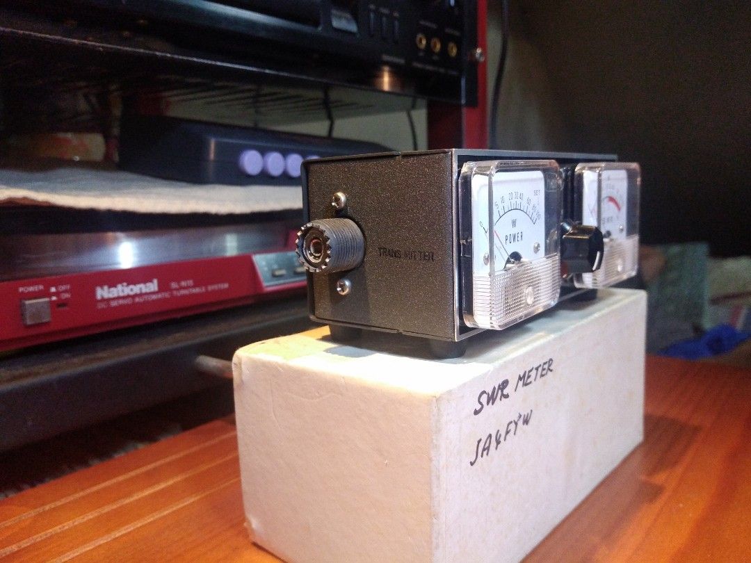 Ham SWB-2 Analog Radio SWR POWER METER, Audio, Other Audio Equipment on Carousell