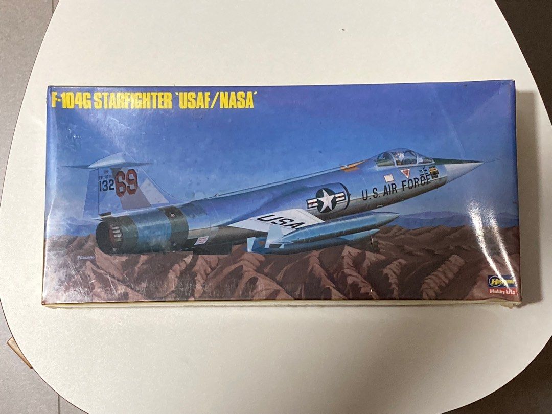 Hasegawa F-104G Starfighter USAF / NASA 1:72, Hobbies & Toys, Toys ...
