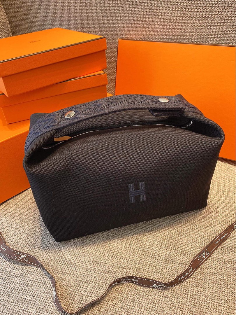 Hermes Bride a Brac GM Dark Blue, Luxury, Bags & Wallets on Carousell