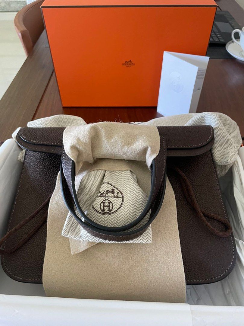 Hermes Halzan 25 全新 2022九月單, 名牌, 手袋及銀包 - Carousell
