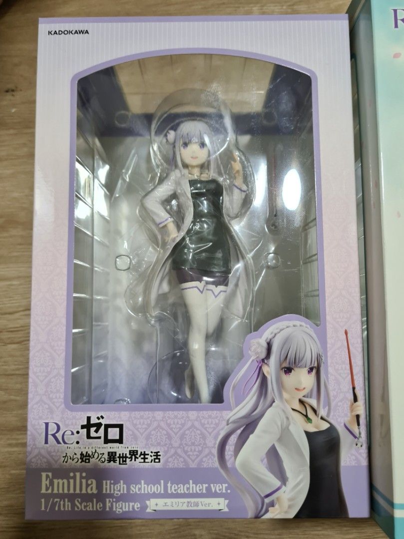 High School Student Rem & High School Teacher Emilia, Hobbies & Toys ...