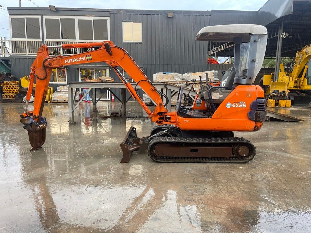 Hitachi EX25 -2 minibackhoe, Special Vehicles, Heavy Vehicles on Carousell
