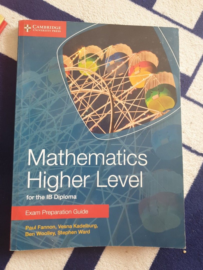 HL Maths for IB Diploma(Exam Prep Guide), Hobbies & Toys, Books ...
