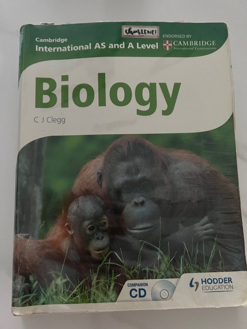 Hodder Education Cambridge Intl AS and A Level Biology textbook ...