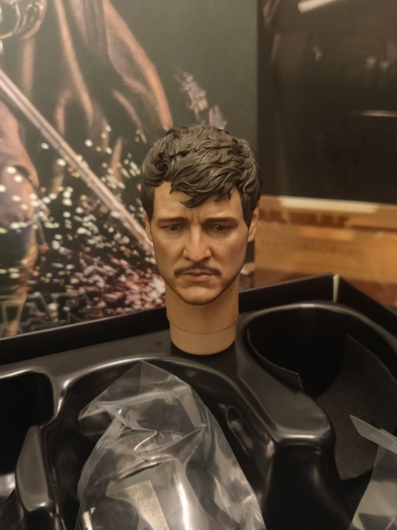 Hottoys TMS052 Mandalorian Din Djarin head sculpt only New Hot Toys 全新 ...