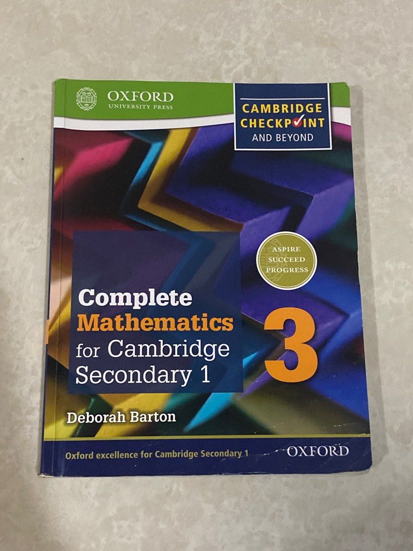 IGCSE/O-level Complete Mathematics for Cambridge secondary 1 coursebooks, Hobbies & Toys, Books ...
