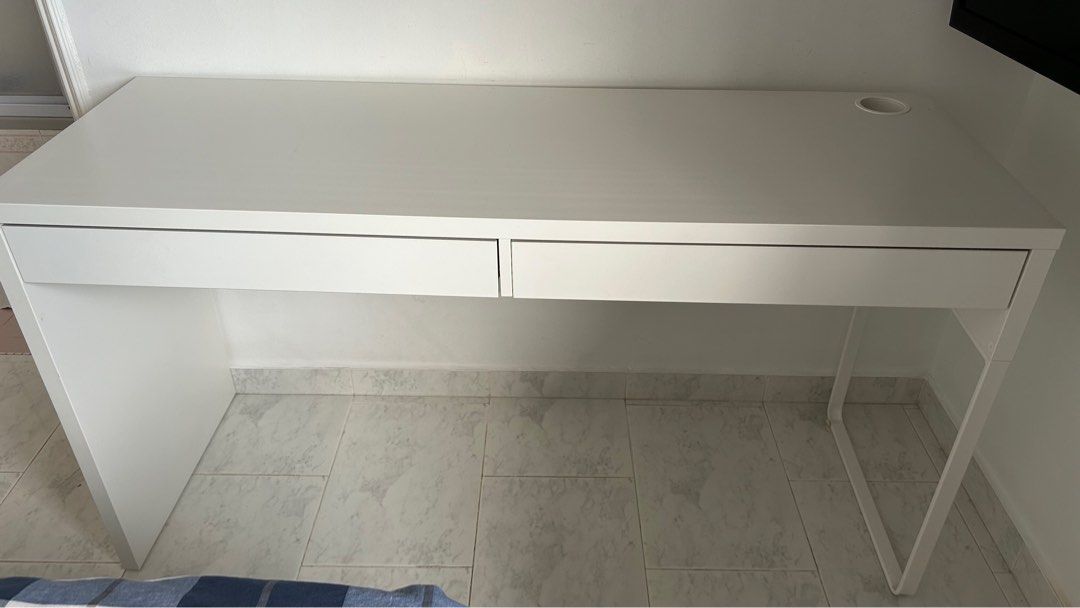 Ikea Micke Desk, Furniture & Home Living, Furniture, Other Home ...