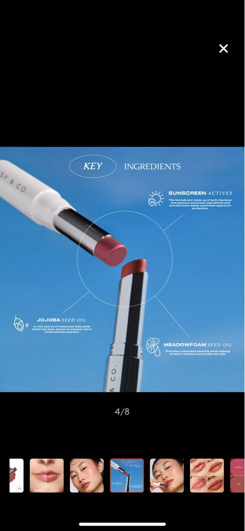 Issy & Co Solar Balm in Bloom and Slick (Glow Finish), Beauty ...