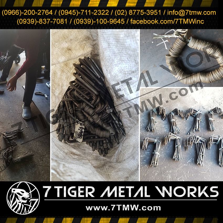 J- Bolt - Anchor Bolt Ø5/16" Black Iron Coated | Material A307 ...