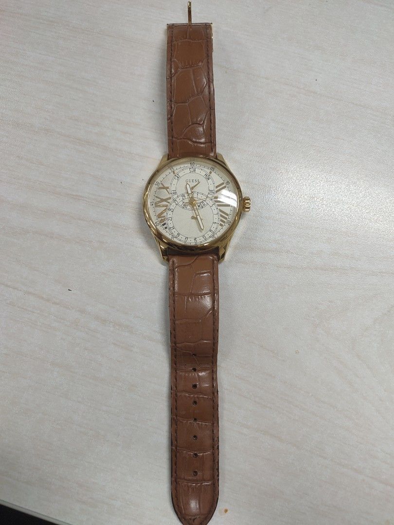 Jam tangan Original Guess Architect, Fesyen Pria, Jam Tangan di Carousell