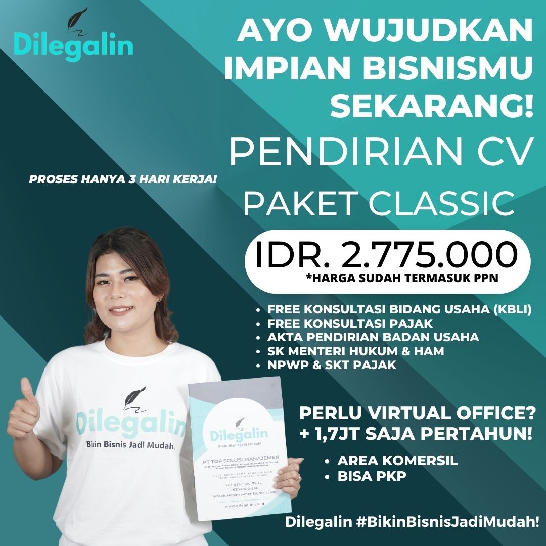 JASA PENDIRIAN PT PMA CV YAYASAN PT PEORANGAN l VIRTUAL OFFICE l PKP CEPAT, Jasa, Lainnya di ...