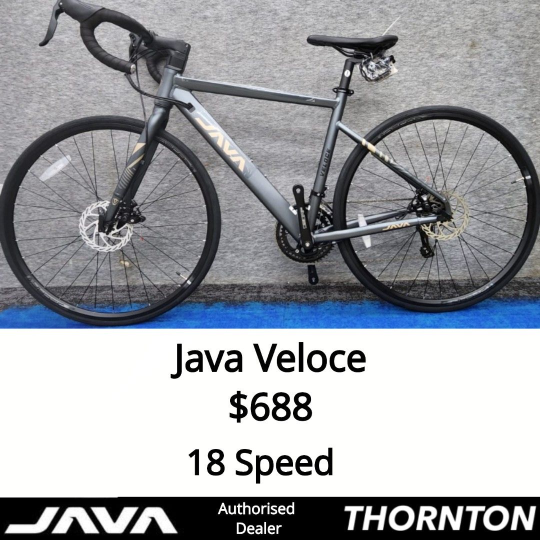 Java Veloce 18 Speed Road Bicycle | Java Authorised Dealer: Thornton ...
