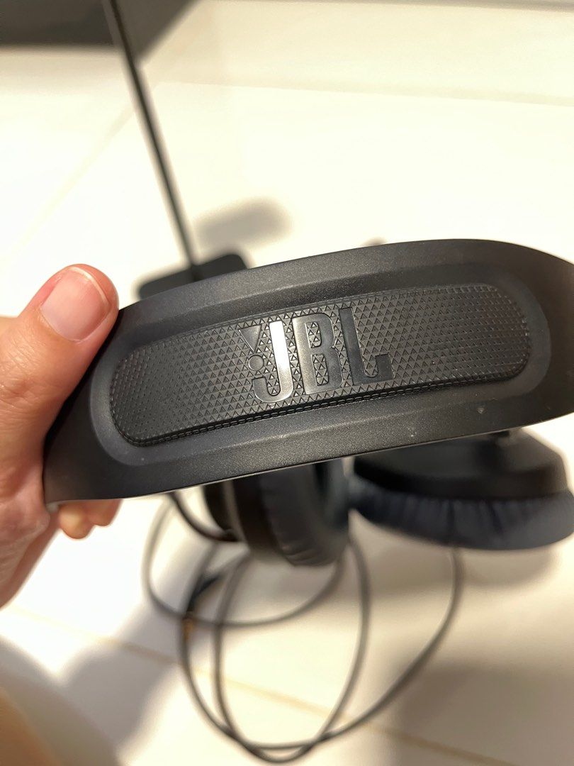 JBL Quantum 100 headset with removable mic, Audio, Headphones ...