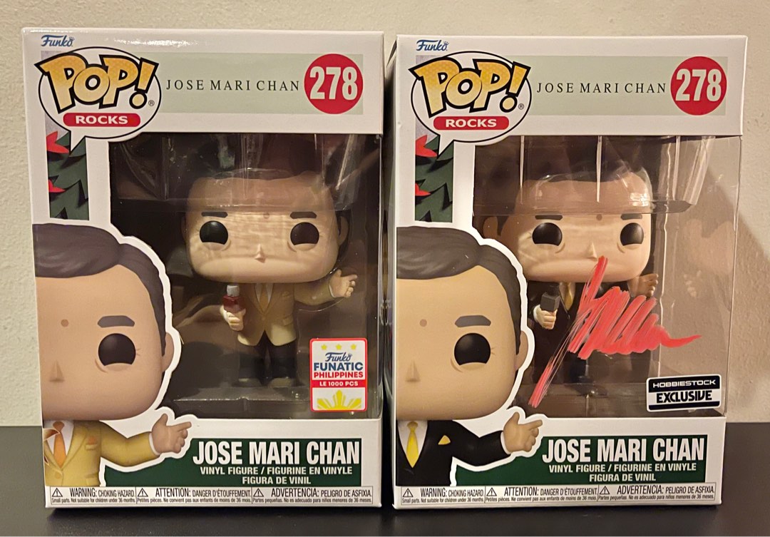 Jose Mari Chan Funko Pop! Signed/1000pcs, Hobbies & Toys, Toys & Games ...