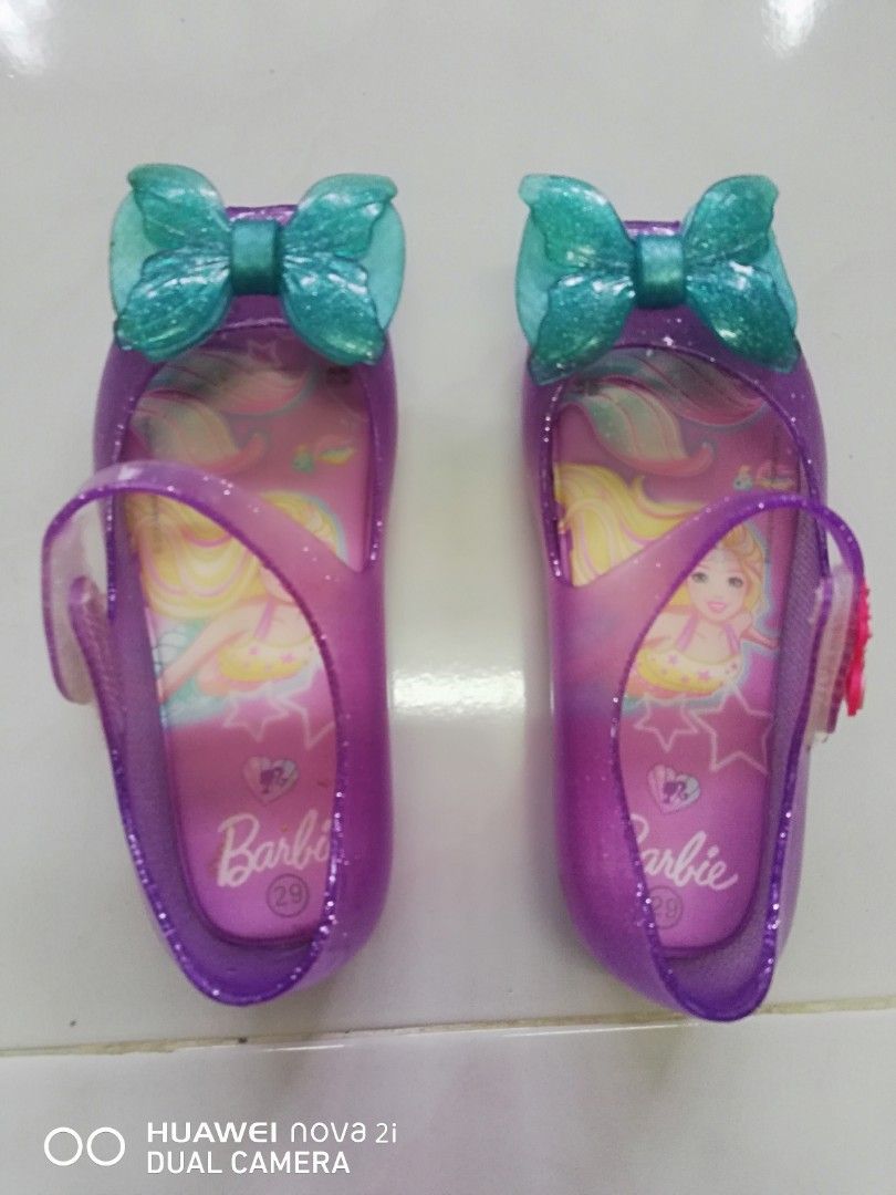 Kasut budak Barbie, Babies & Kids, Babies & Kids Fashion on Carousell