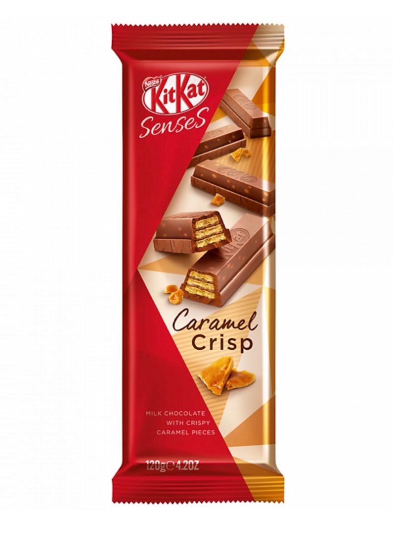 Kit Kat Senses Caramel Crisp Tablet 120g, Food & Drinks, Other Food ...