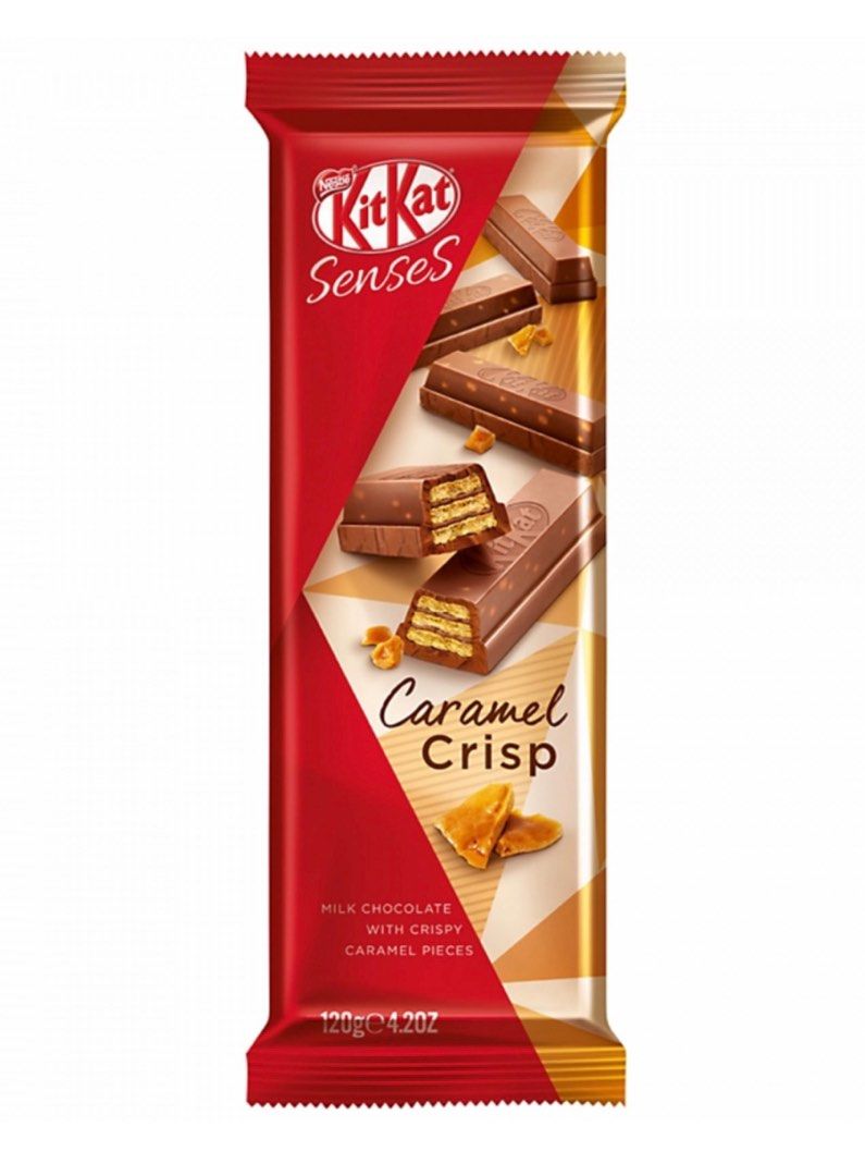 Kit Kat Senses Caramel Crisp Tablet 120g, Food & Drinks, Other Food ...