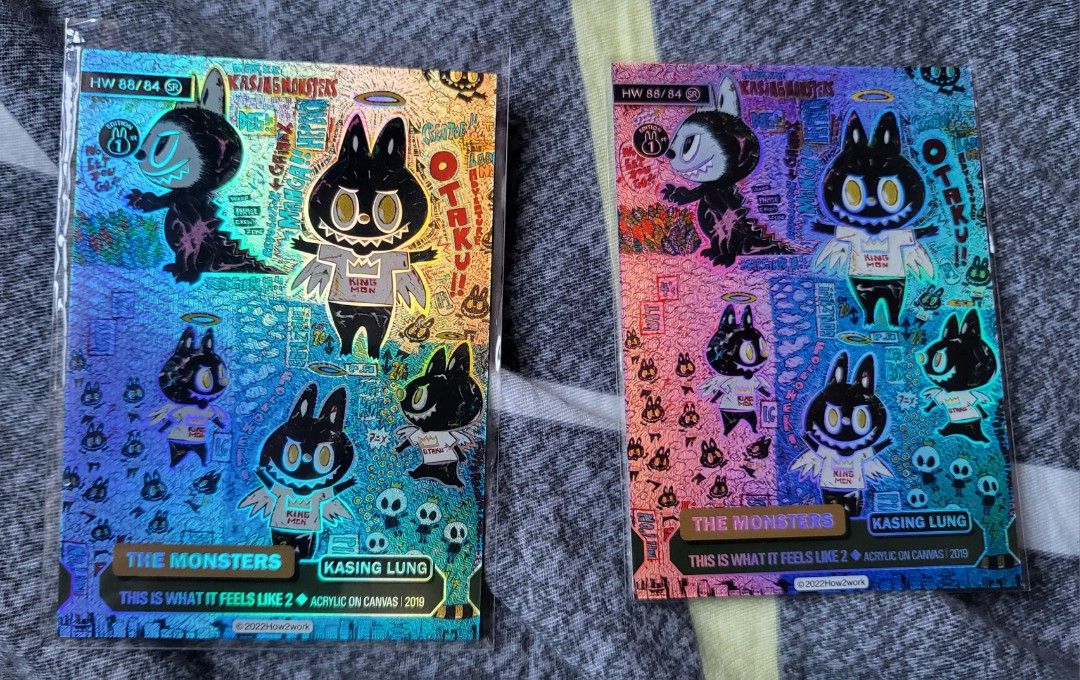 Labubu How2work The Monsters Series 1 Collectible Trading Card CTC ...