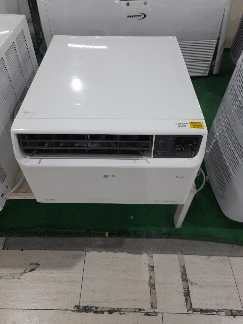 LG thinQ airvon window dual inverter 220v 1.0hp, TV & Home Appliances ...