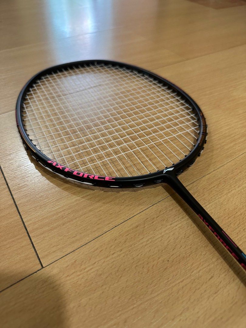 Li Ning AxForce 80 4UG5, Sports Equipment, Sports & Games, Racket ...