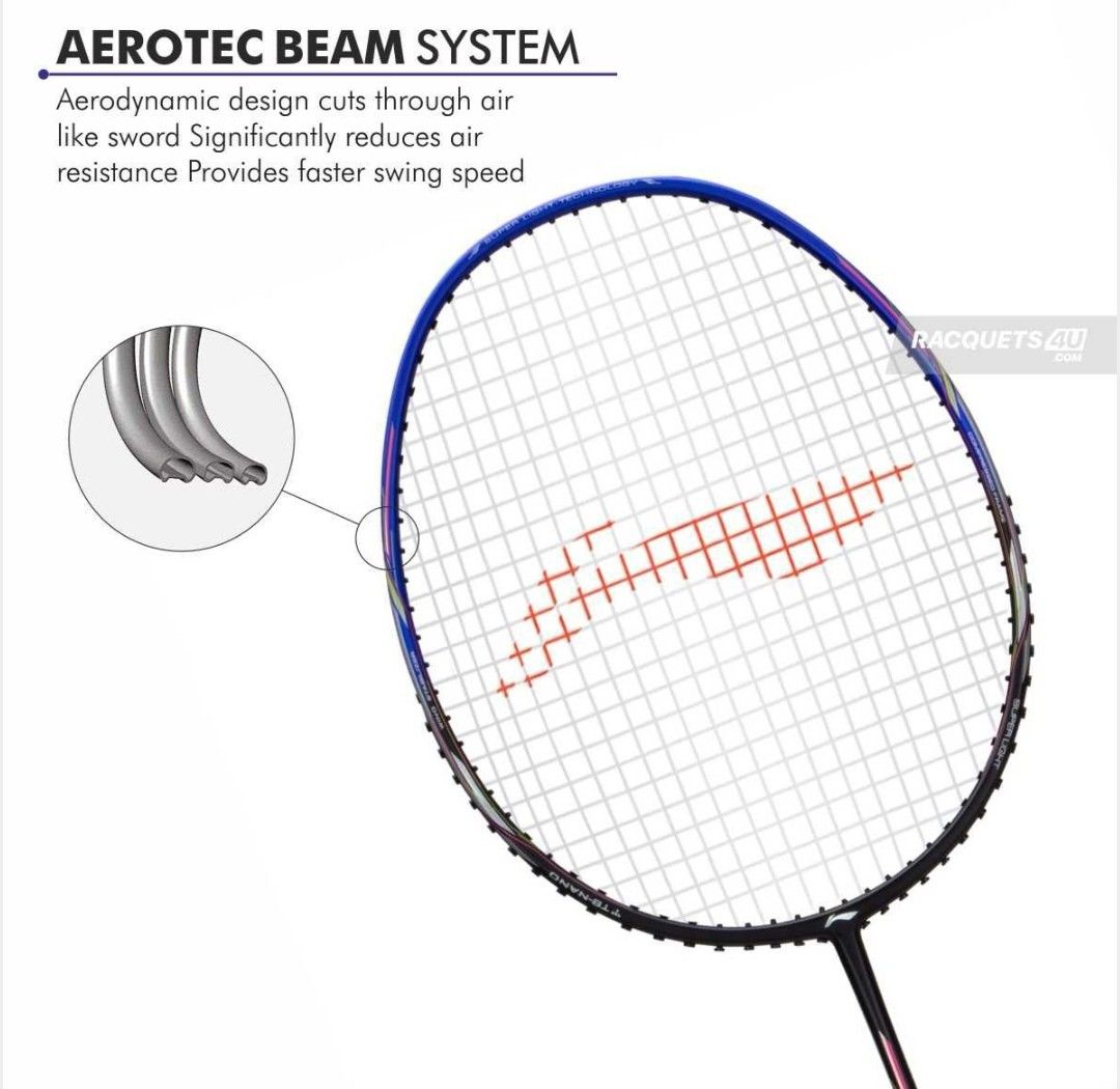 Li-Ning Air Force 77 G2 (Authentic Lining Racket), Sports Equipment ...