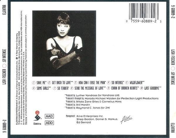 Lisa Fischer SO INTENSE CDR, Hobbies & Toys, Music & Media, CDs & DVDs ...