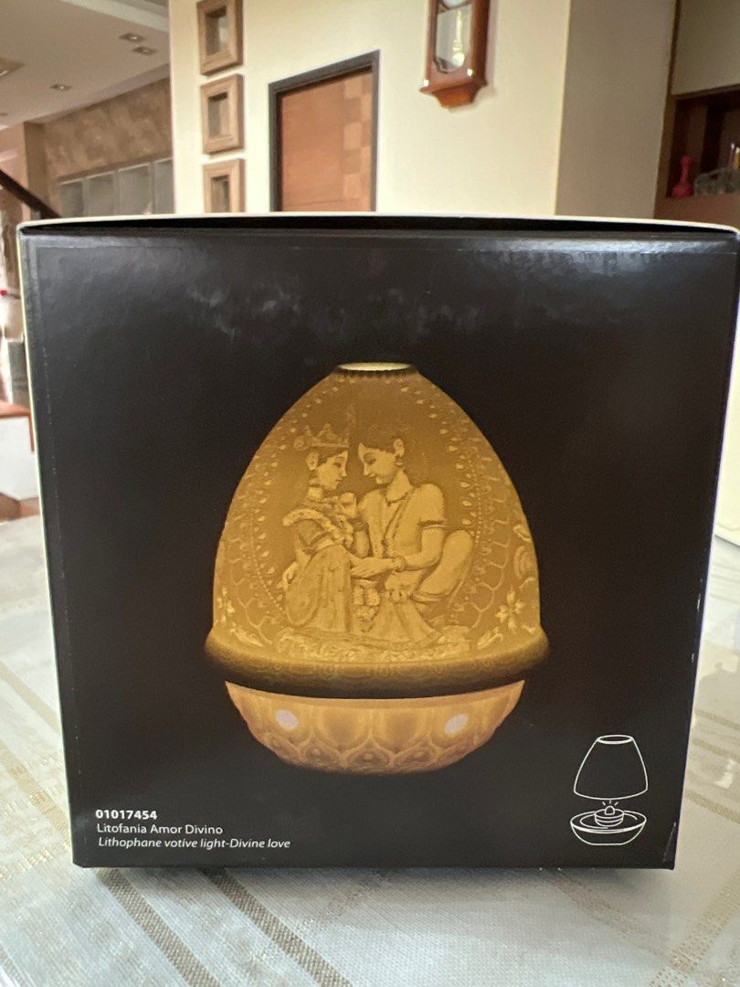Lladro Litofania lights. Authentic & import from Spain., Hobbies & Toys ...