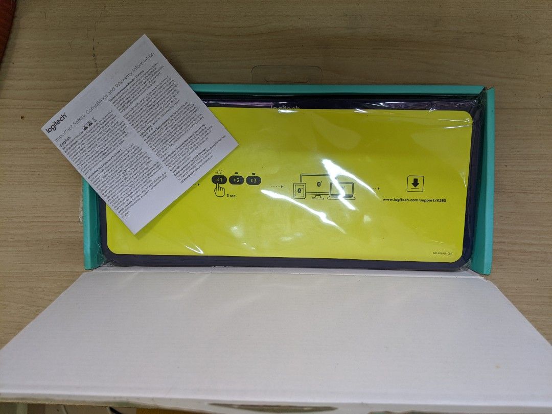 Logitech K380 Wireless Keyboard Computer Laptop Macos Bluetooth Computers And Tech Parts