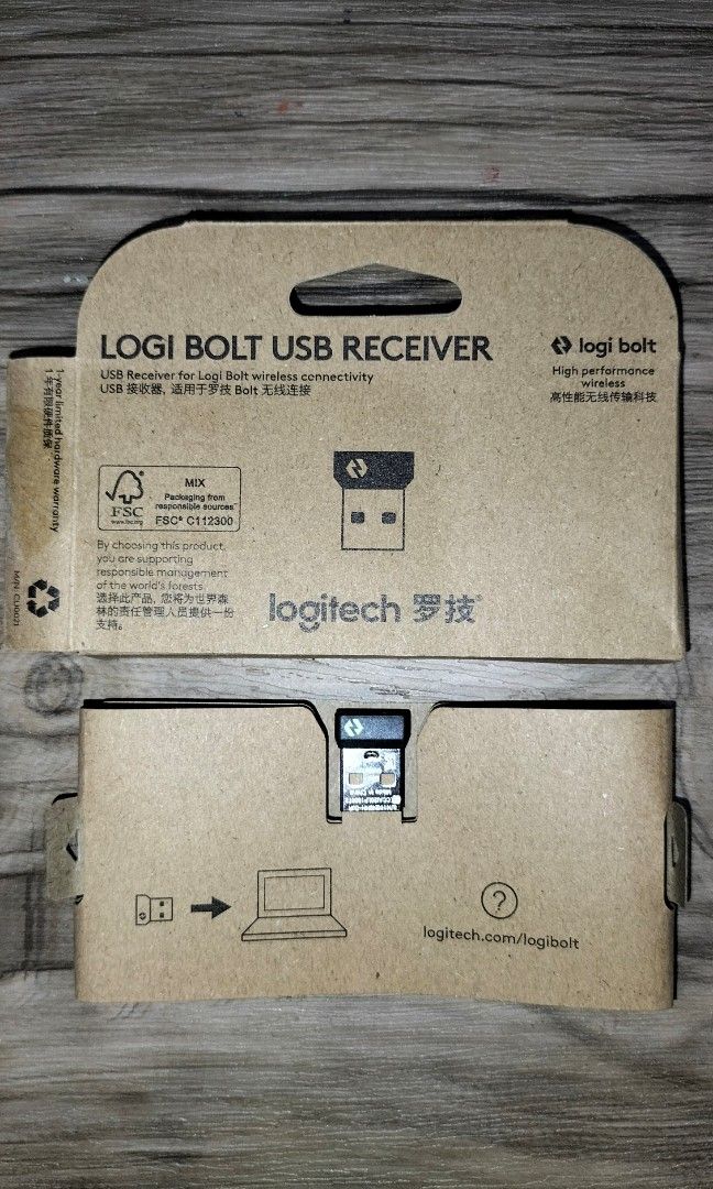 Logitech Logi Bolt USB Receiver, Computers & Tech, Parts & Accessories ...