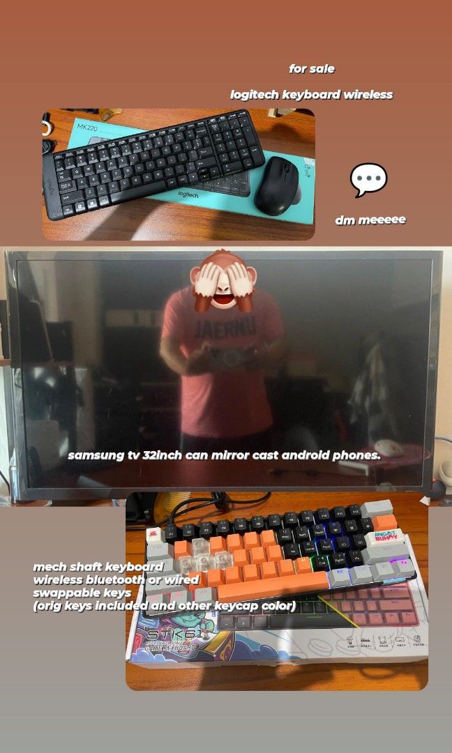 Logitech Wireless Keyboard Computers And Tech Parts And Accessories