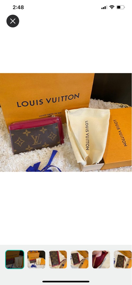 Authentic with Box LV wallet 15,000 on Carousell