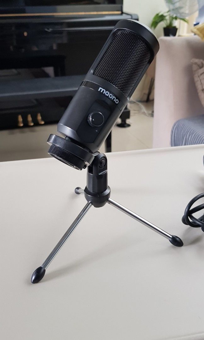 Maono AU-PM461TR USB Microphone, Audio, Microphones on Carousell