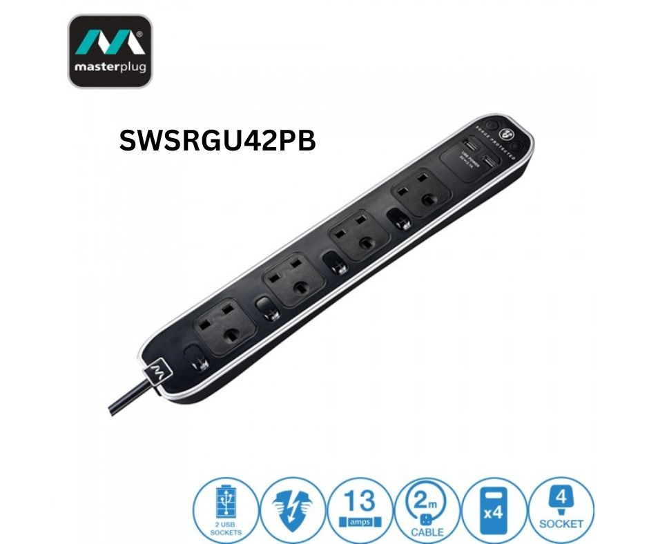 Master Plug power surge protection extension socket extension plug, TV ...