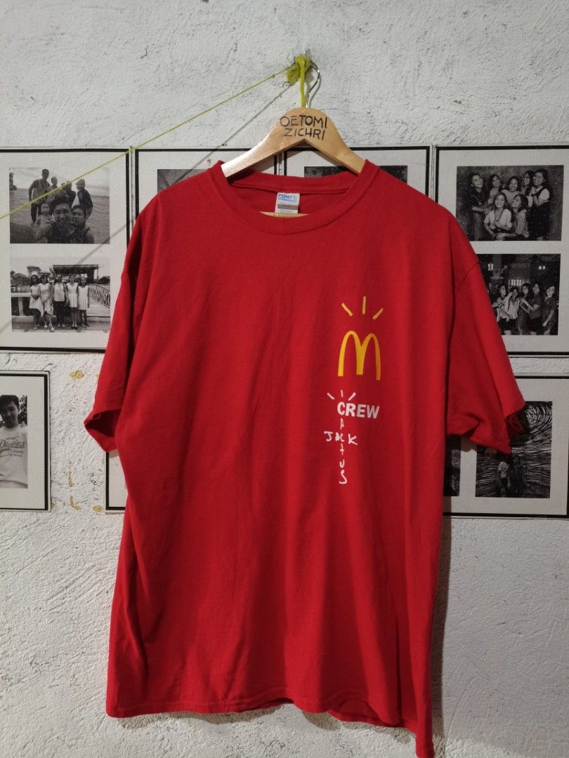 Mcdo x Cactus Jack, Men's Fashion, Tops & Sets, Tshirts & Polo Shirts ...