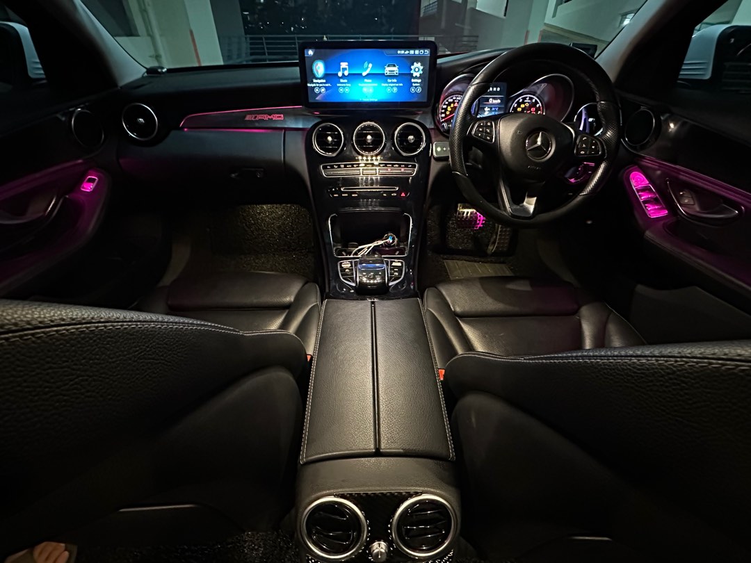 Mercedes W205 W253 X253 C180 C200 C43 GLC200 GLC250 GLC300 Ambient Led ...