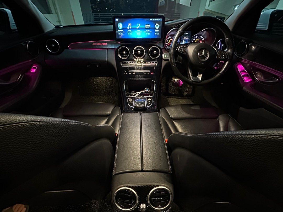 Mercedes W205 W253 X253 C180 C200 C43 GLC200 GLC250 GLC300 Ambient Led ...