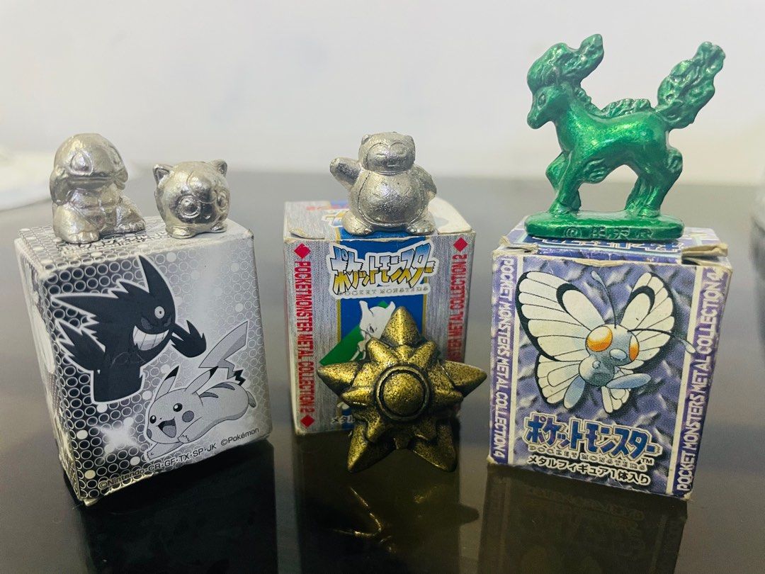 Metal pokemon figure set, Hobbies & Toys, Toys & Games on Carousell
