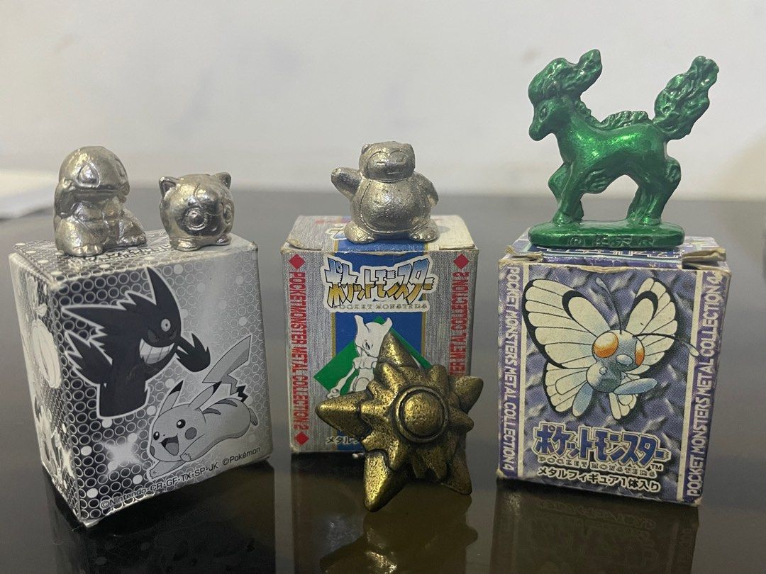 Metal pokemon figure set, Hobbies & Toys, Toys & Games on Carousell