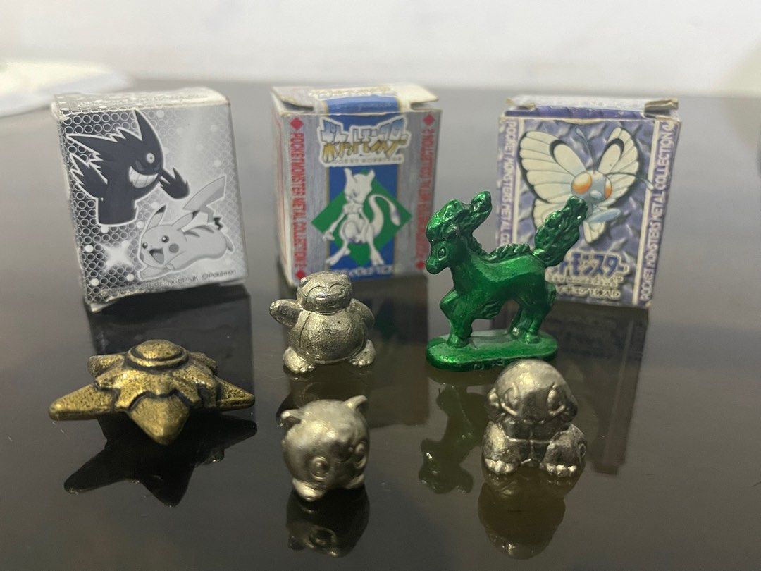 Metal pokemon figure set, Hobbies & Toys, Toys & Games on Carousell