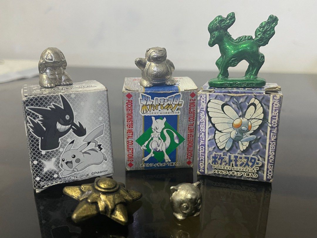 Metal pokemon figure set, Hobbies & Toys, Toys & Games on Carousell