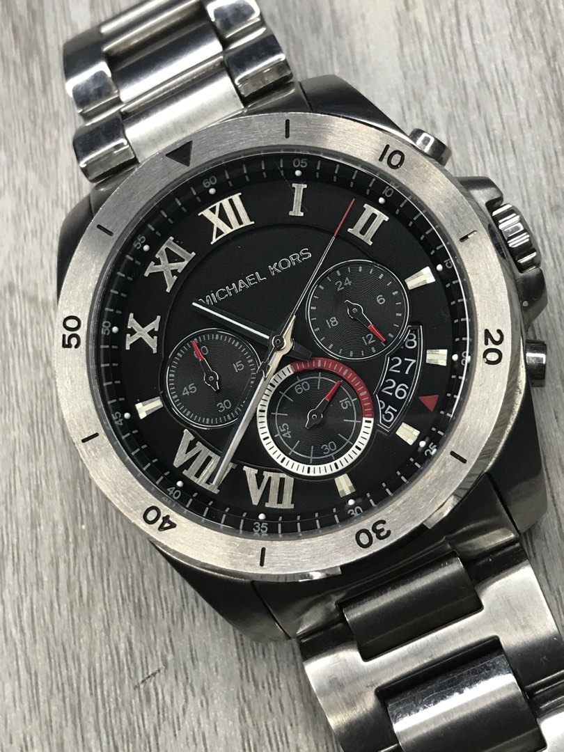 MICHAEL KORS Brecken Chronograph Mens Watch MK8438 Preloved MK, Men's ...